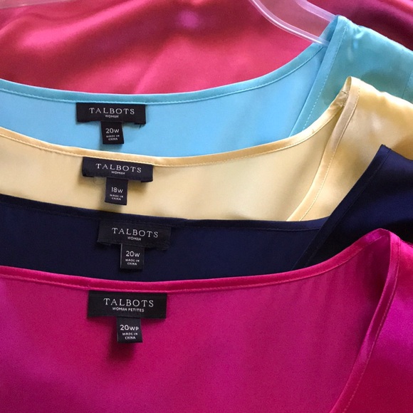 Talbots | Tops | Talbots Silk Tank Top | Poshmark